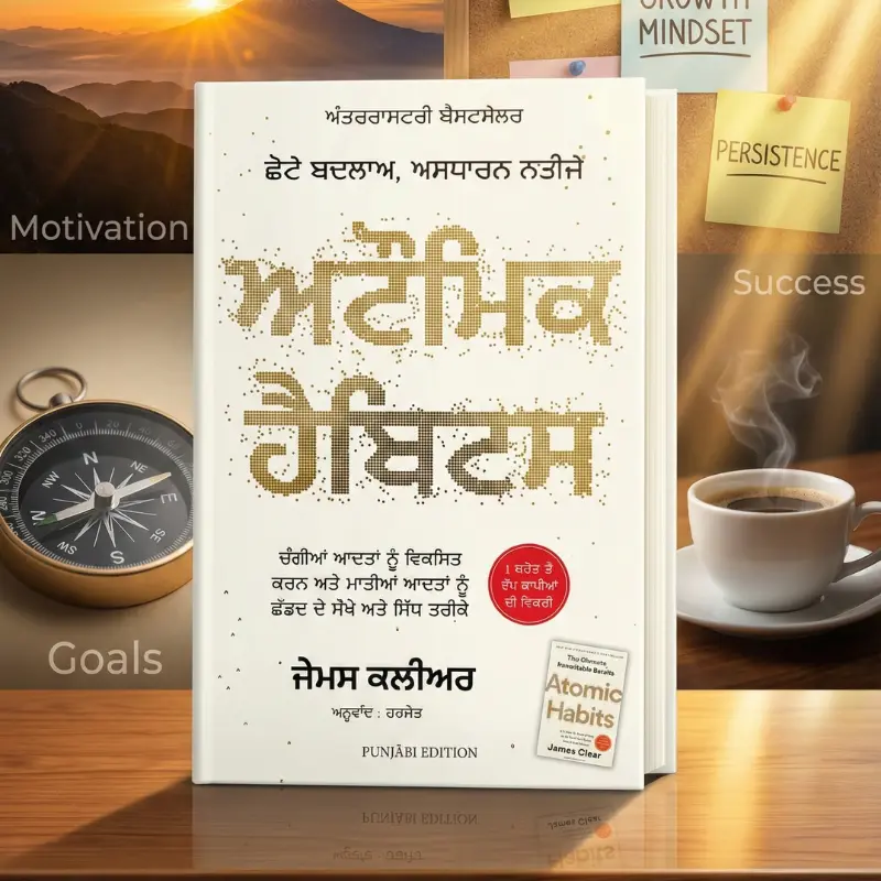 Atomic Habits in Punjabi || James Clear - Simran Kitab Ghar